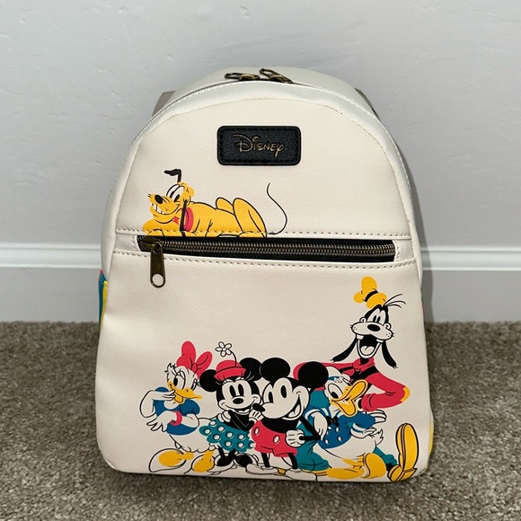 Loungefly | Bags | Disney Loungefly Mickey Mouse And Friends Retro ...